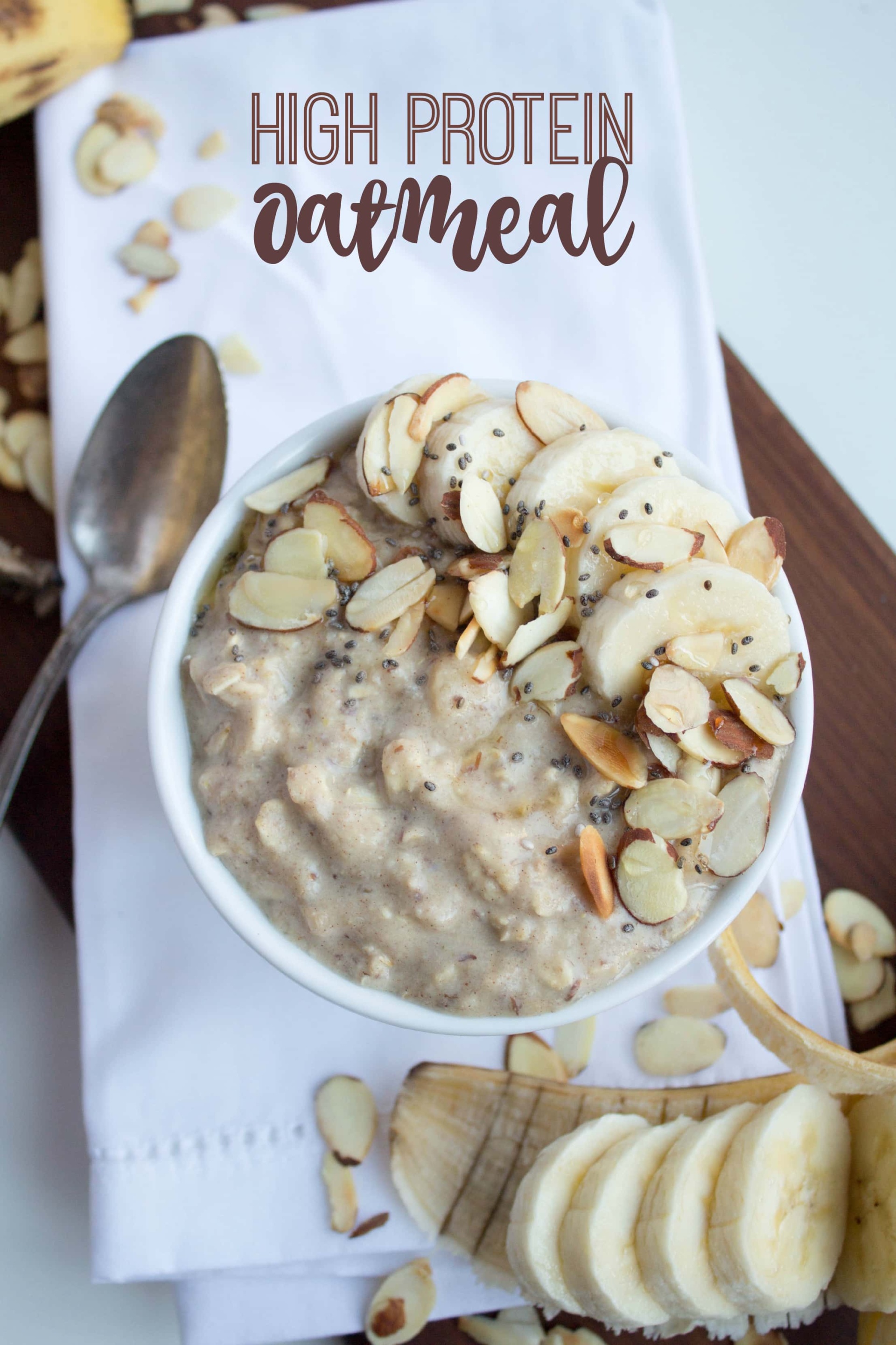 High Protein Oatmeal Recipe (How to Make Stovetop Oatmeal with Eggs)