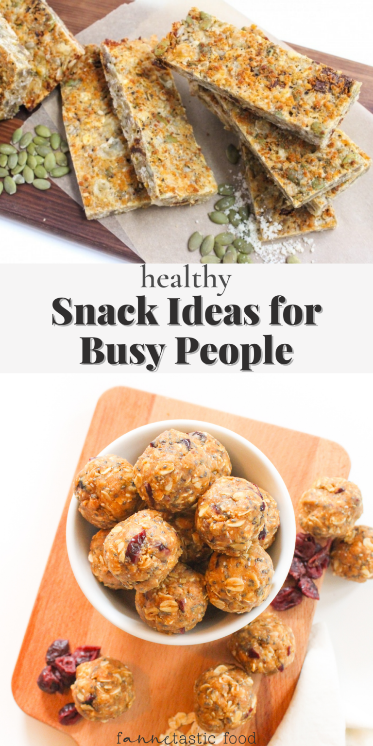 Healthy Snack Ideas for Busy People - fANNEtastic food
