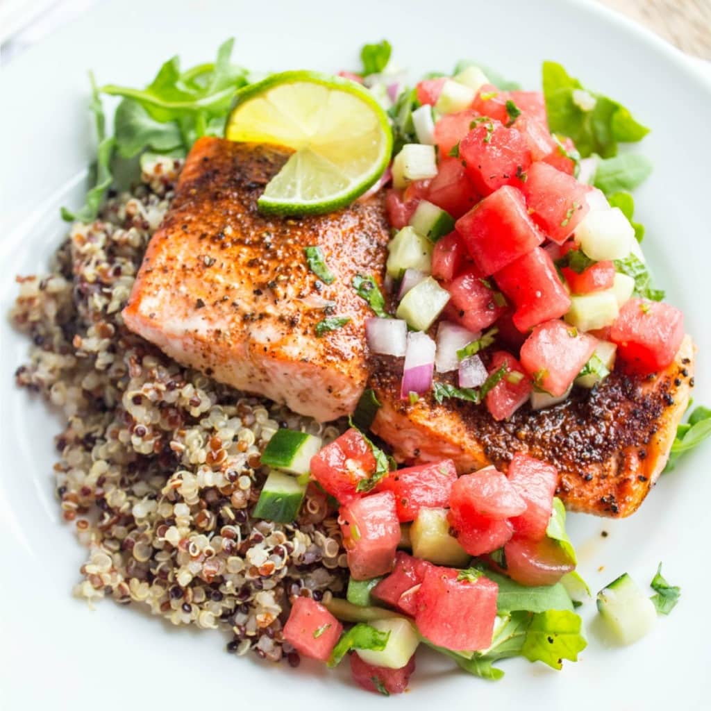 Watermelon Lime Glazed Grilled Chicken with Balsamic (Juicy ...