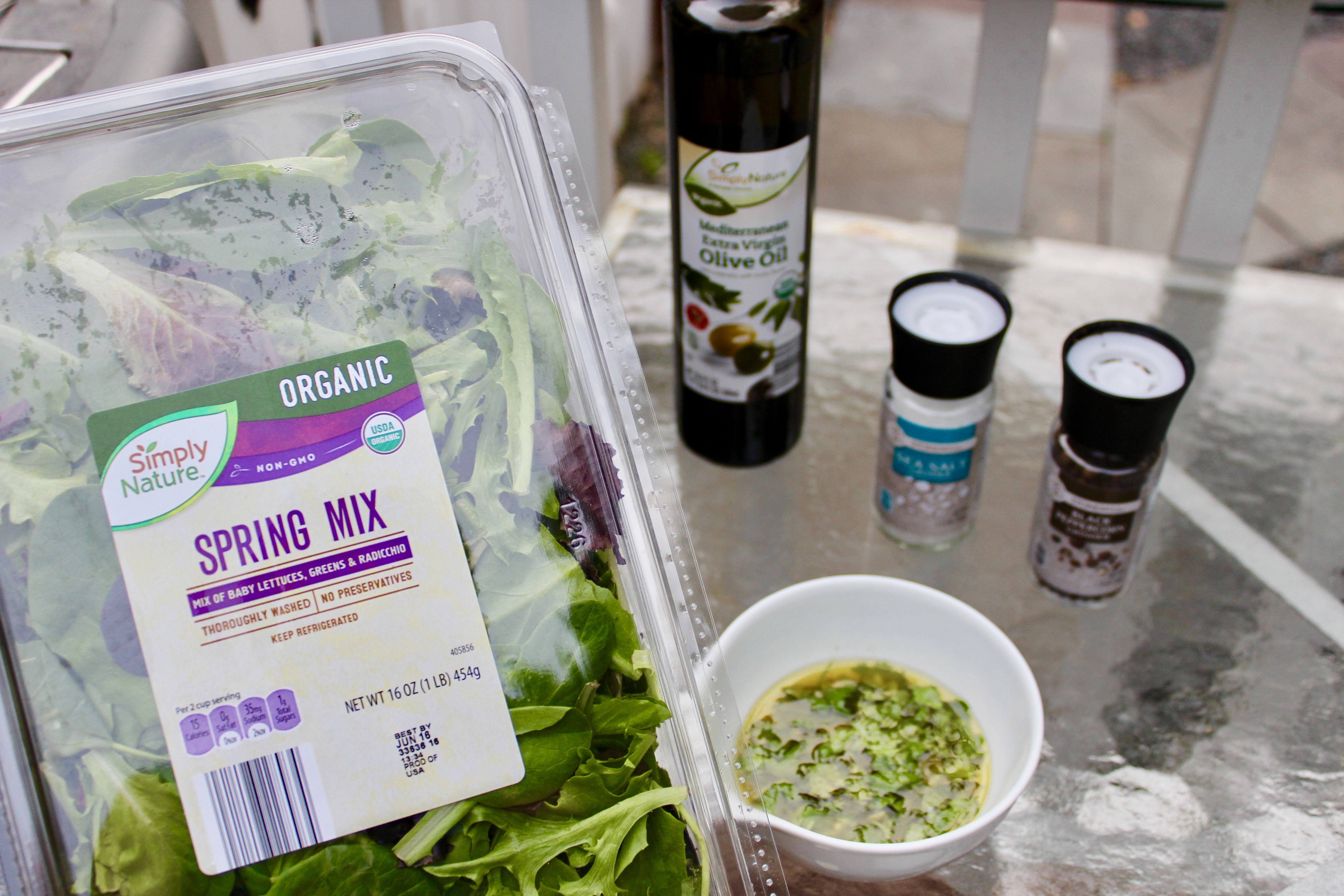 Honey Lime Chicken with Grilled Peach & Corn Salad - fANNEtastic food ...