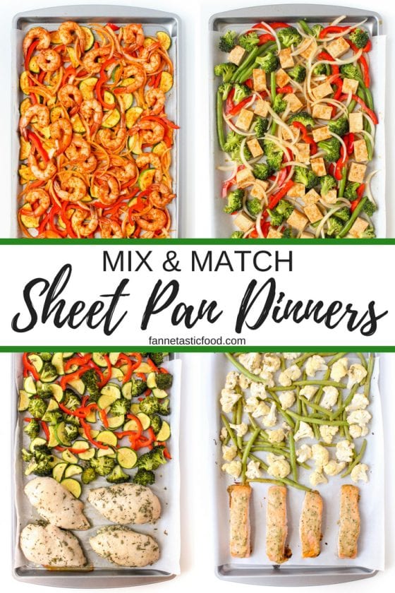 Mix & Match Sheet Pan Dinners - Healthy Recipes