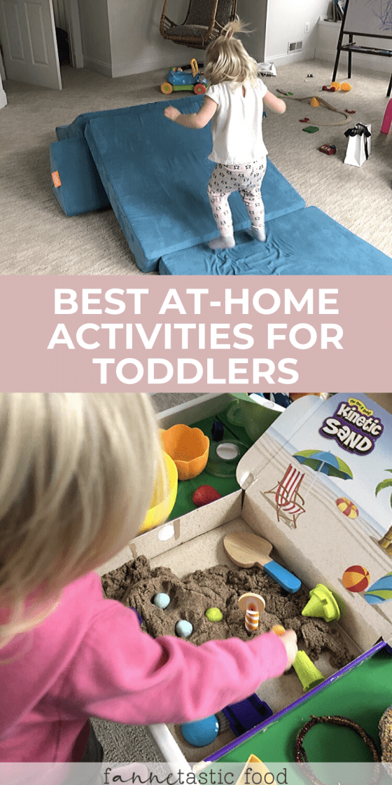 At Home Activities for Toddlers (Fun Indoor Activites for Kids)