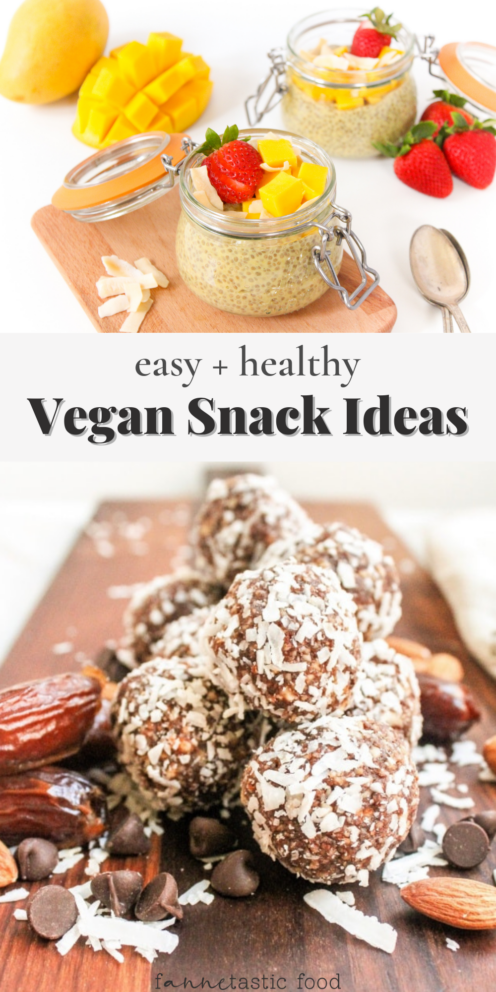 17 Easy Vegan Snack Ideas (Healthy & Tasty!) - fANNEtastic food