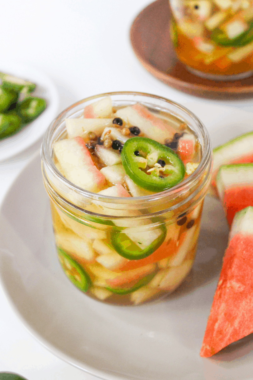 DIY Watermelon Rind Pickles (Spicy Jalapeño or Savory Masala)