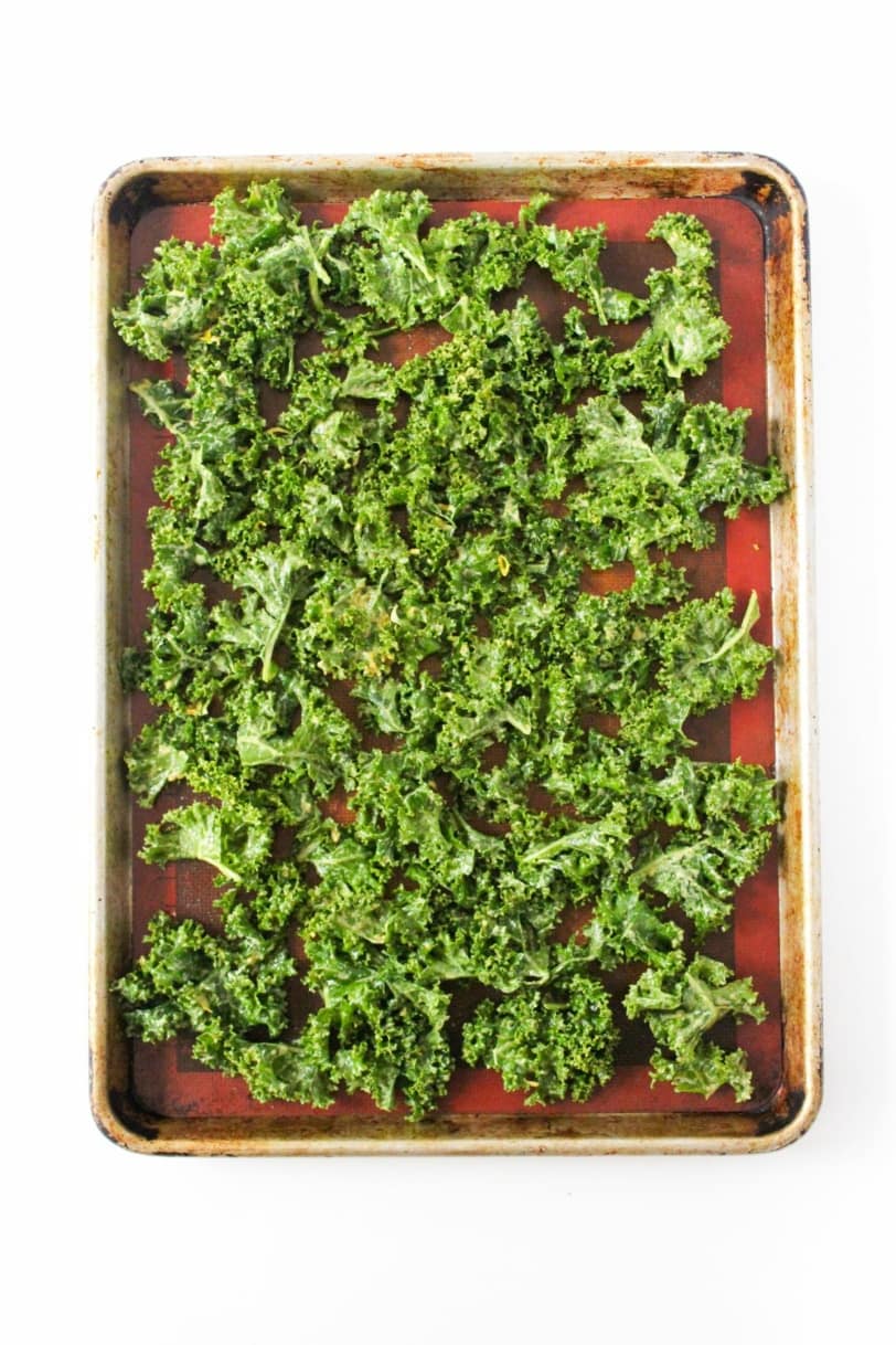 Crunchy Quick-Baked Kale Chips (+ Seasoning Options) - fANNEtastic food
