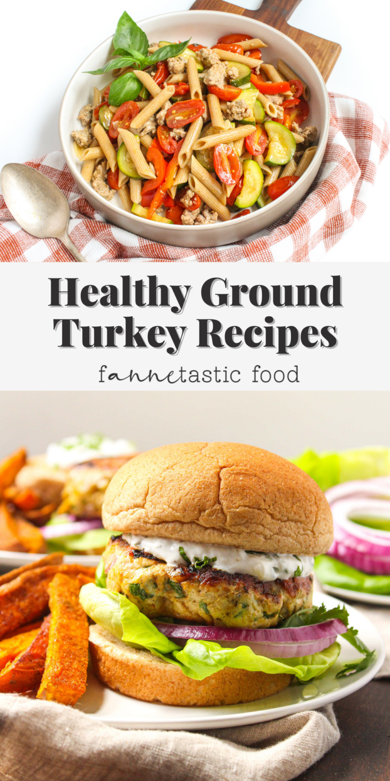 10 Healthy Ground Turkey Recipes - fANNEtastic food