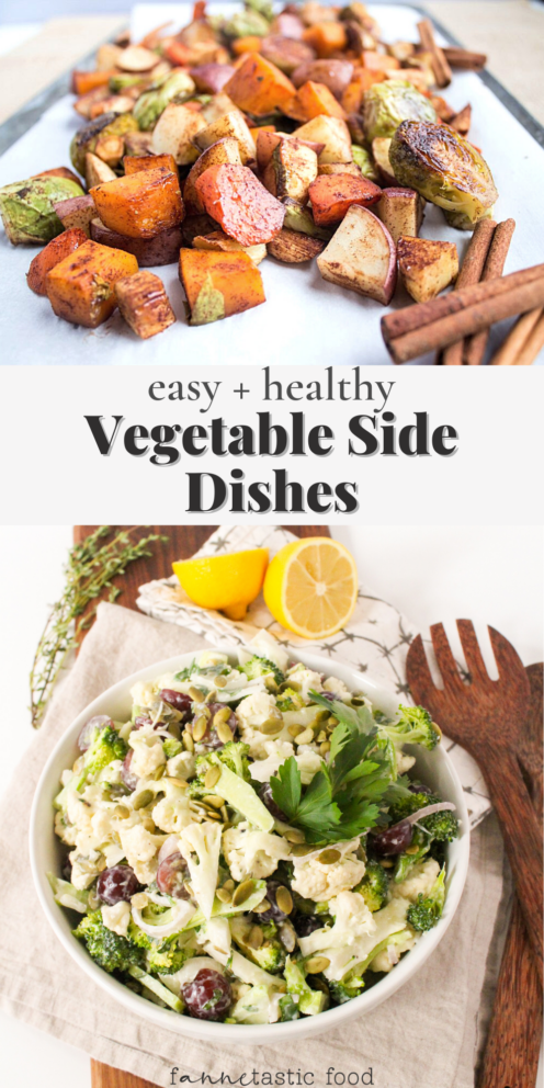 9 Healthy Vegetable Side Dishes (Easy & Tasty!) - fANNEtastic food