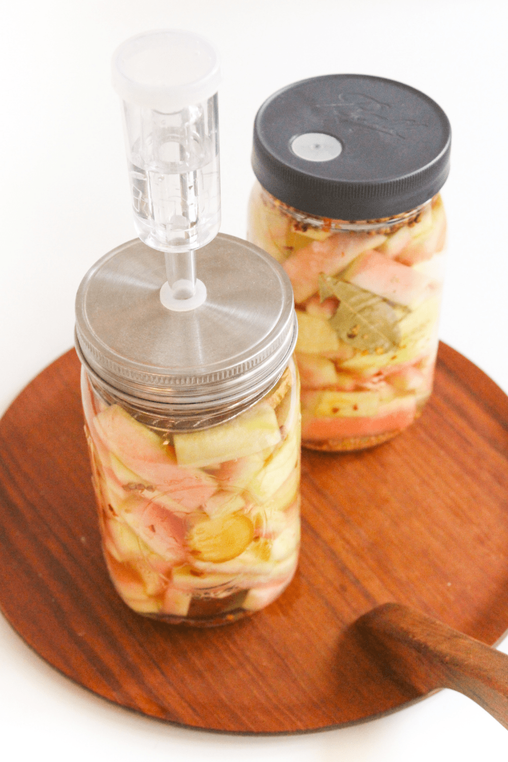 Fermented Watermelon Rind Pickles - fANNEtastic food