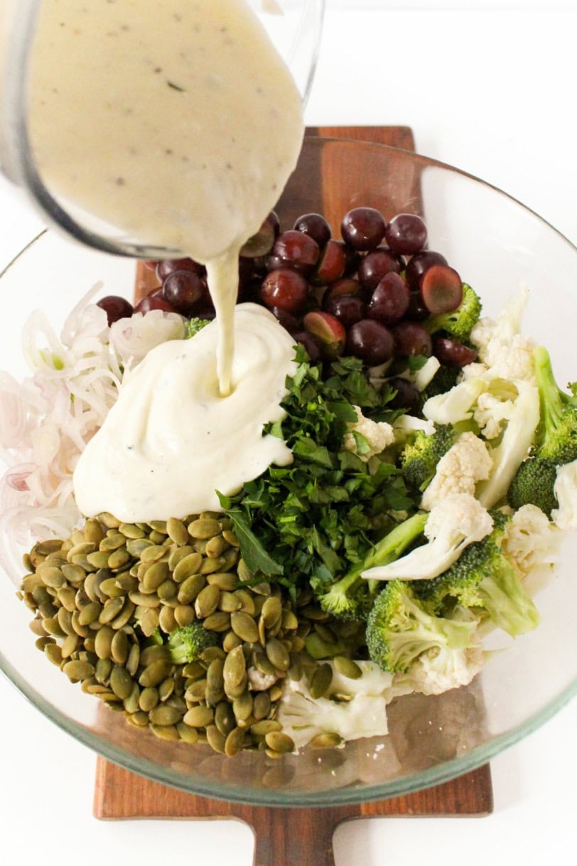 5-Ingredient Creamy Lemon Greek Yogurt Dressing (Easy!) - fANNEtastic food