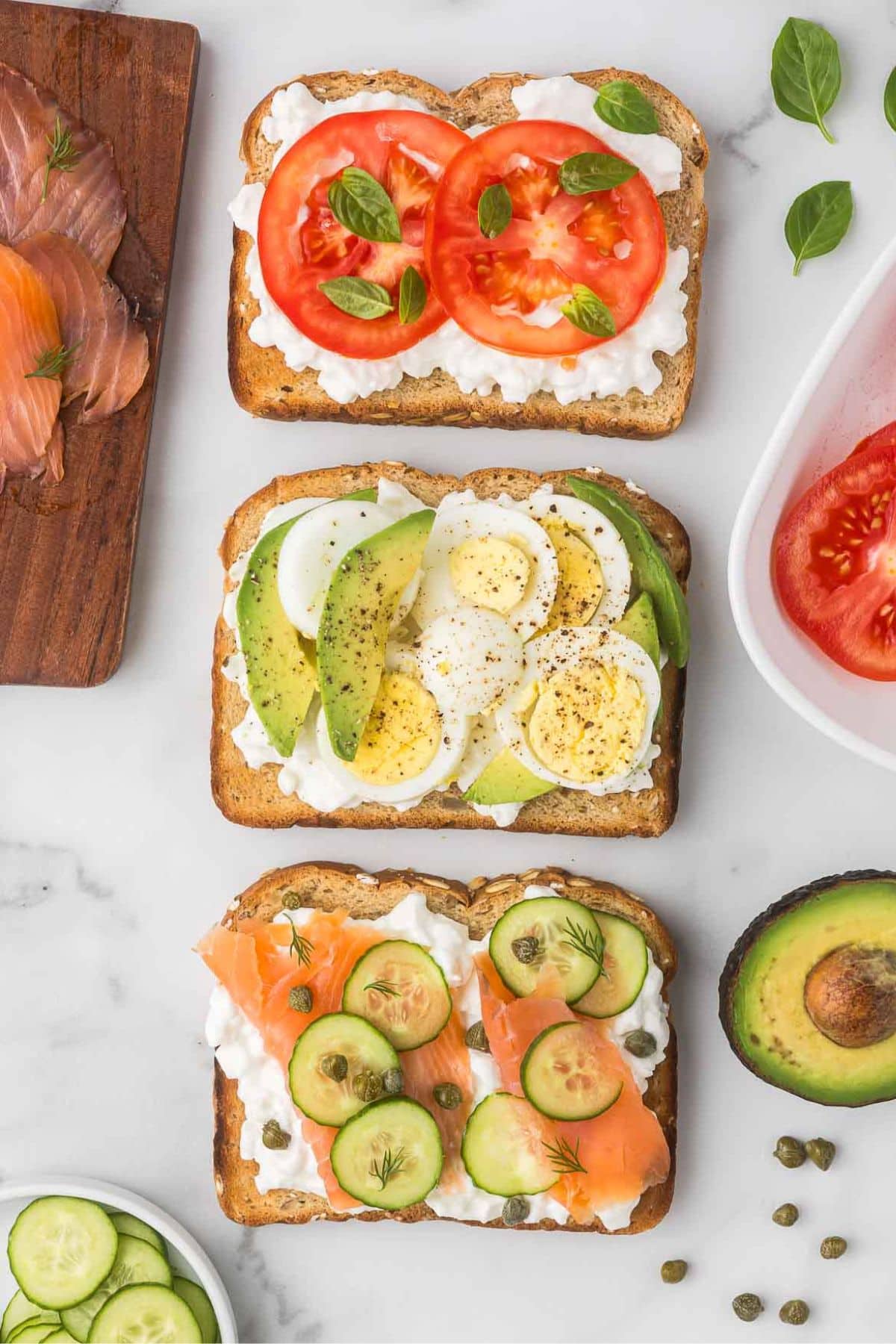 5-Minute High Protein Cottage Cheese Toast (Sweet & Savory)